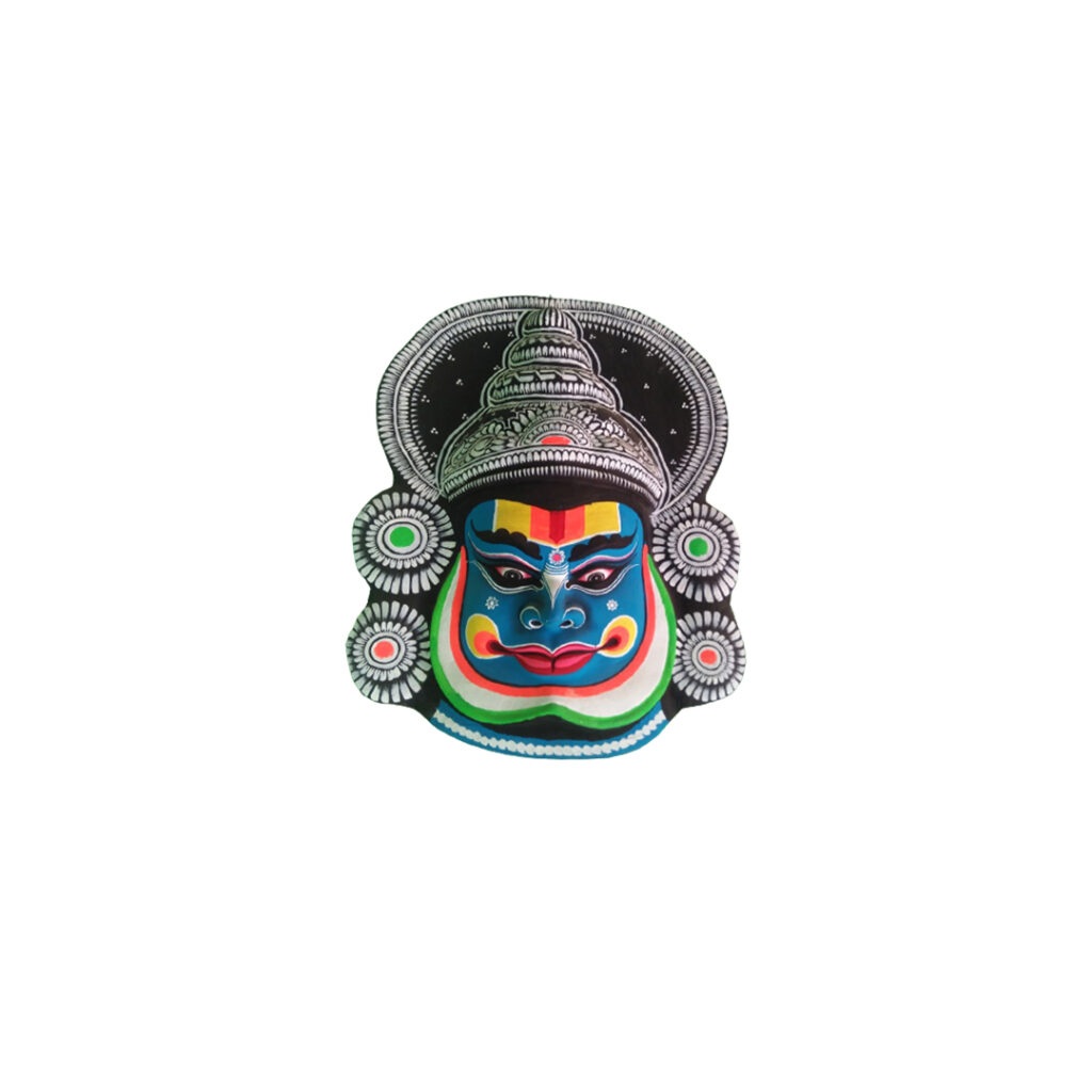 Chhao Art-"Kathakali Face Chhau Mask" - HasthCraft